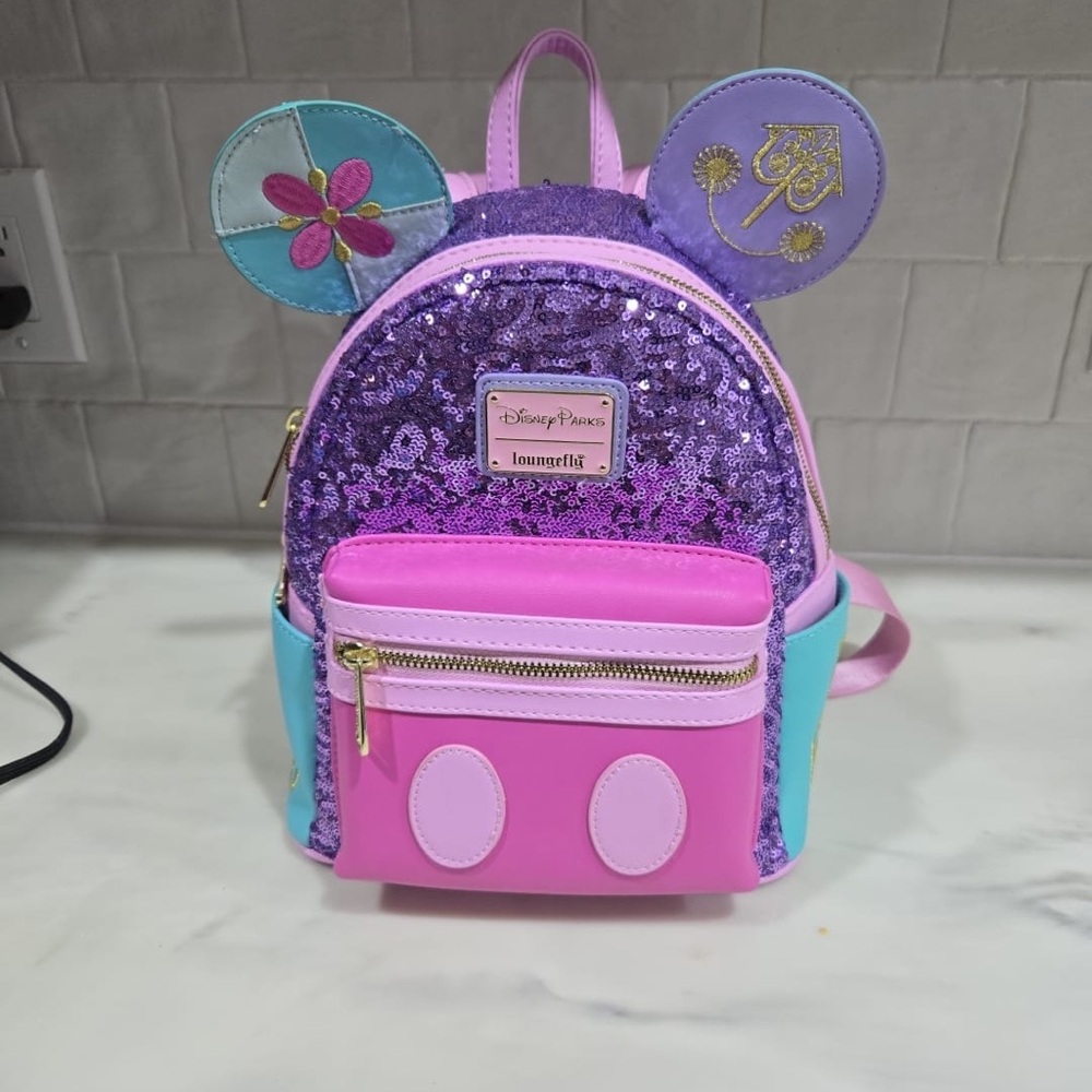 It’s A Small World Disney Loungefly With Matching Ear… - Gem